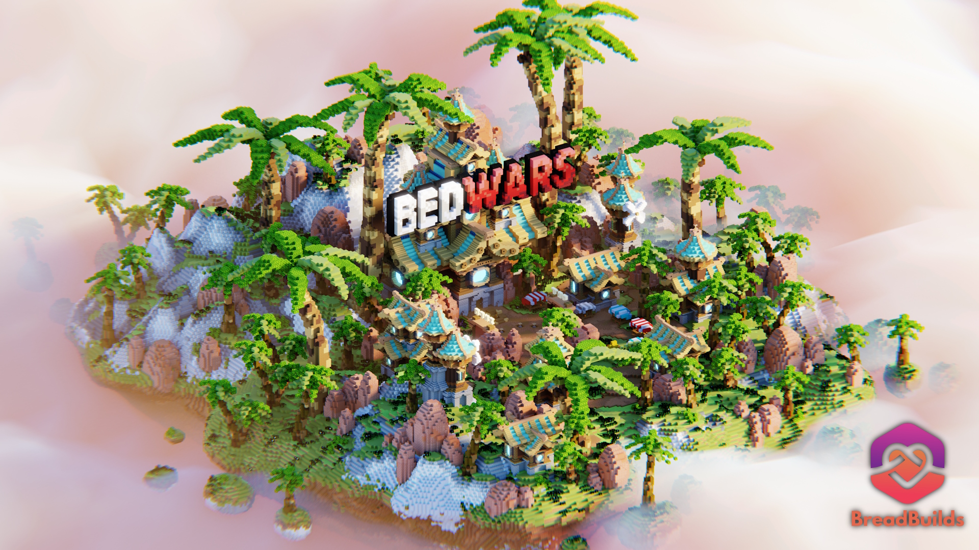 BedWars Tropical Village | BuiltByBit